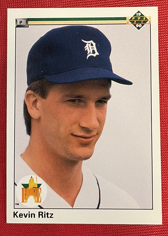 🔥 1990 Upper Deck #98 Kevin Ritz Detroit Tigers Raw Rookie | eBay