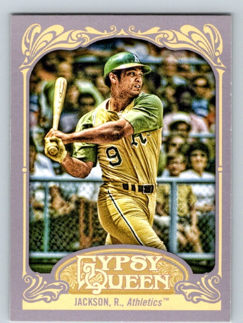 2012 Topps Gypsy Queen #294 Reggie Jackson | eBay