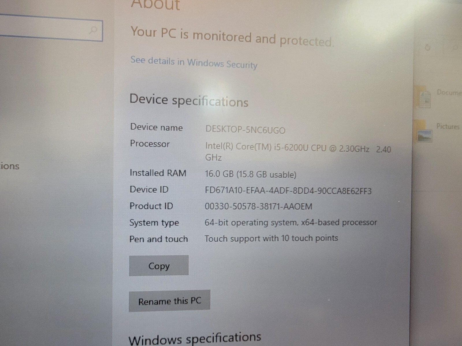 Getac F110 G3 Rugged Tablet Computer i5-6200U 16GB 256GB WiFi 2 BATTERIES WIN10 | eBay