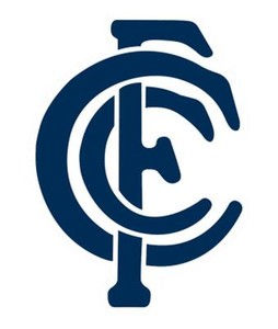 10 PACK CARLTON BLUES AFL LOGO MEGA SPOT CAR DECAL STICKER BOAT WINDOW ...
