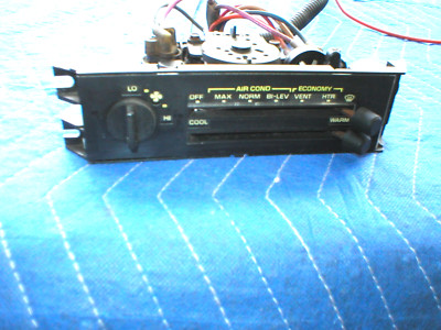 1990-1991-1992 Camaro Heater AC Controls Cable + Tubes Air Conditioning ...