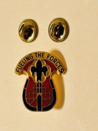 US Military DUI Insignia Pin - 469th Quartermaster Group - Fueling the ...