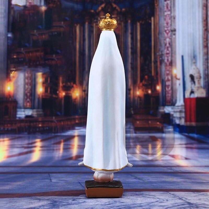 Holy Figure Resin Religious Figurine Hand Painted Art Desktop Ornament ...