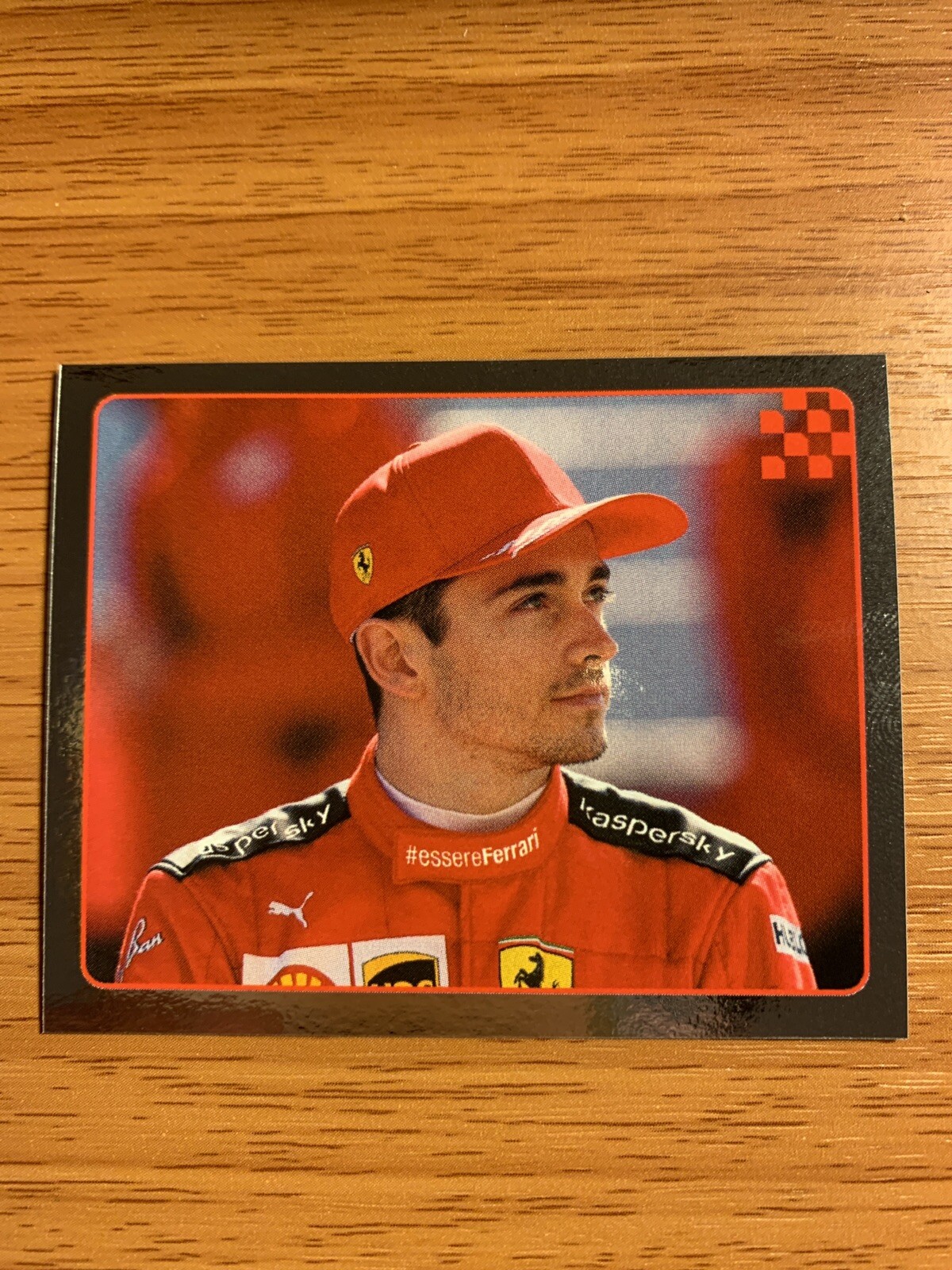 2020 Topps Formula 1 Charles Leclerc LeCute Ferrari F1 Metal Sticker ...