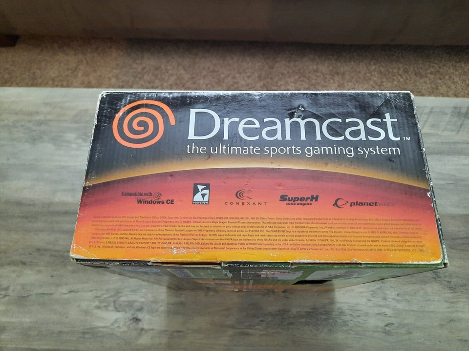 Sega Black Dreamcast Sports Edition - Original Console Box Bundle | eBay