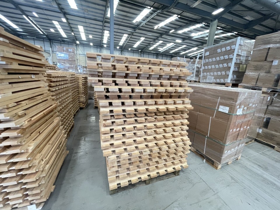 40no pallet racking timber decks open boarded 1340 X 900 (2700mm) | eBay UK