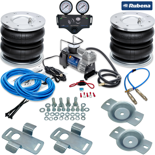 Air Suspension KIT with DUAL manometer for Fiat Ducato 1994 - 2024 - 5 ...