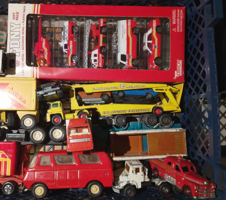 ORIGINAL VINTAGE DIECAST TOY JOB LOT MATCHBOX TONKA & OTHERS CAR ...