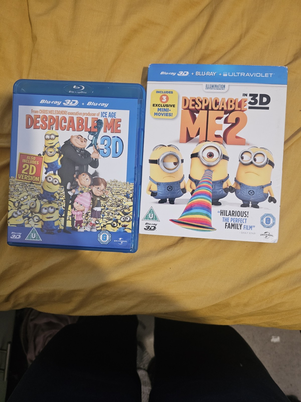 Despicable Me 1 And 2 3d Bundle Blu-ray | eBay UK