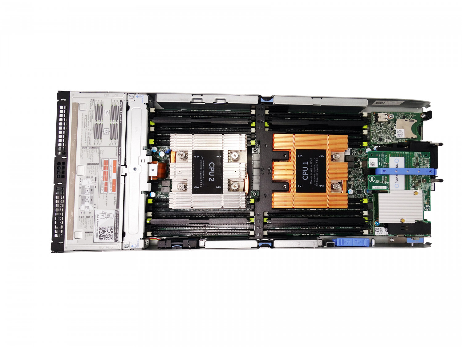 Dell PowerEdge FC630 Blade Server W/ 2x E5-2650Lv3 96GB 2x 1TB 2.5 H730 ...