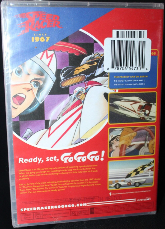 Speed Racer: The Best of Speed Racer RACES (DVD) Anime Cartoon New ...
