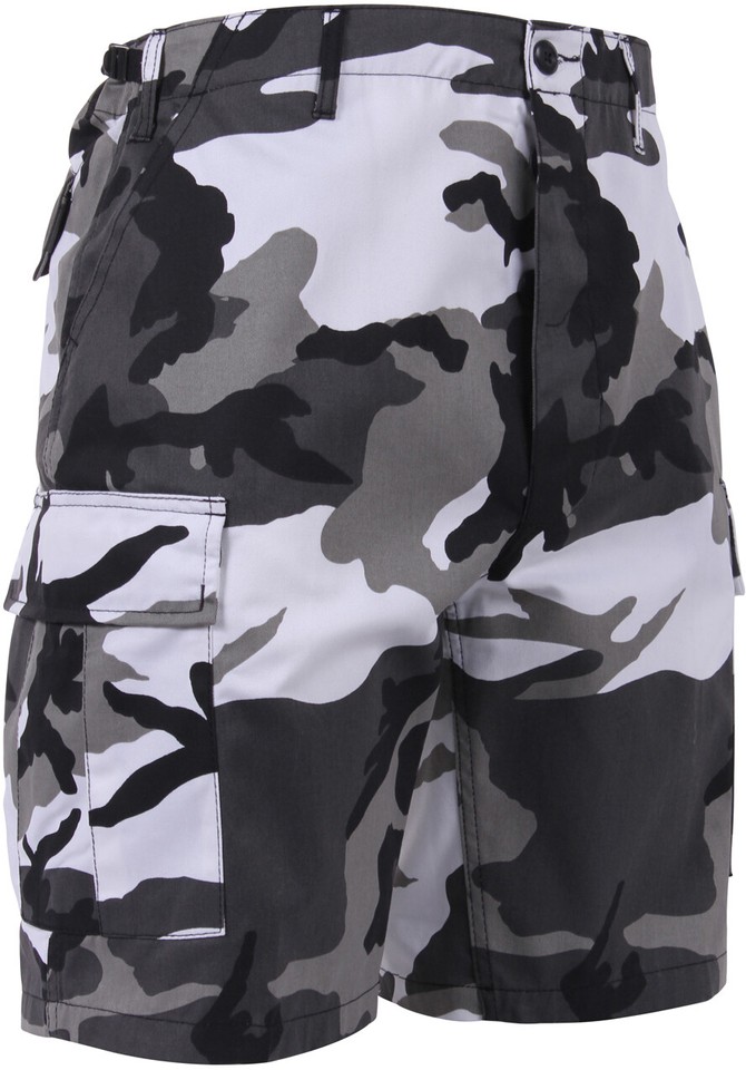 Tactical BDU Shorts Military Camo Cargo Shorts Army Fatigues Camouflage ...
