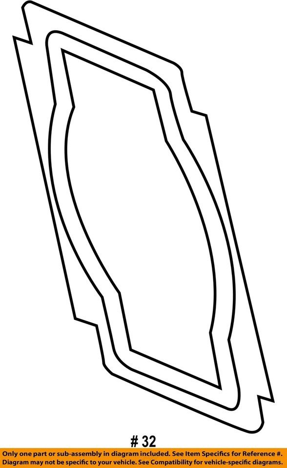 GM OEM 2016 Sierra 2500 HD Engine Engine Parts-Tube Gasket 12638428 | eBay