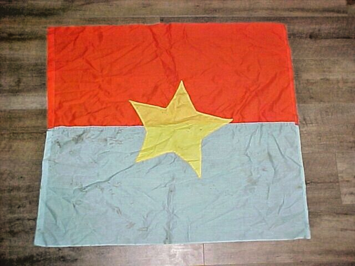 Vietnam War Vet Bring-Back Communist NVA Vietcong Flag 31" x 34 ...