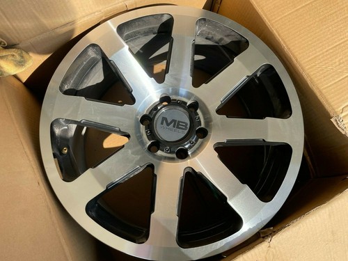 set (4) MB Legacy Wheels/rims 20"x9" +18 6X135 #60032. Machine Black ...