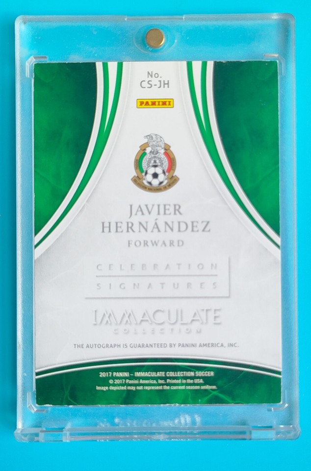 2017 Panini Immaculate Soccer Celebration Signatures James Rodriguez ...