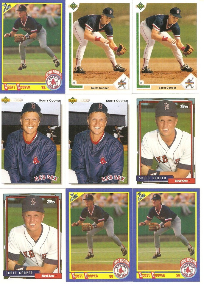 18 CARD SCOTT COOPER BASEBALL CARD LOT 477 | eBay