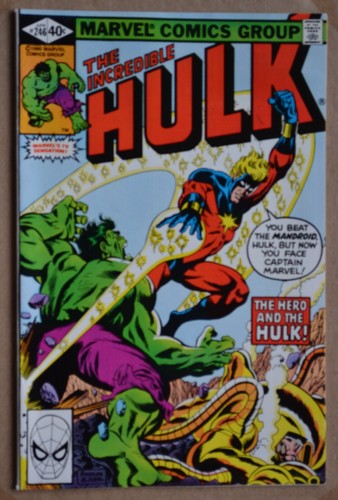 THE INCREDIBLE HULK # 246 : VERY FINE/NEAR MINT : APRIL 1980 : MARVEL ...