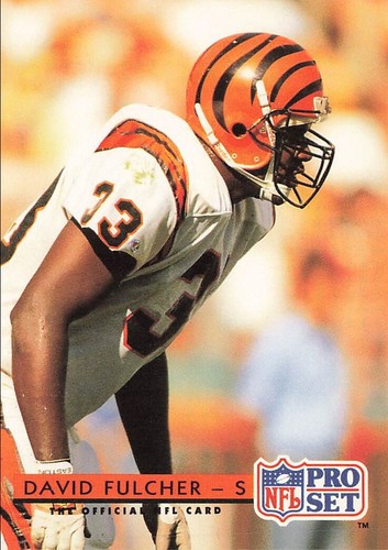 1992 Pro Set #129 David Fulcher Cincinnati Bengals | eBay