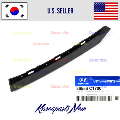 FRONT Bumper Bracket Retainer Right PASSENGR 86556C1700 Hyundai Sonata ...