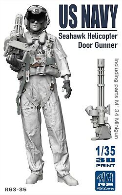 1/35 US Navy Sea Hawk Helicopter Door Gunner R63-35 by R2 Miniatures | eBay