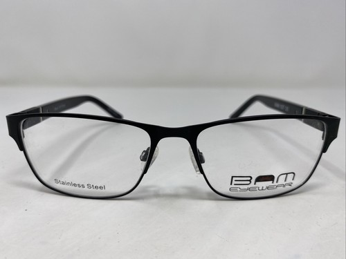 BAM Eyewear 507 Black 57-17-145 Metal Full Rim Eyeglasses Frame R562 | eBay