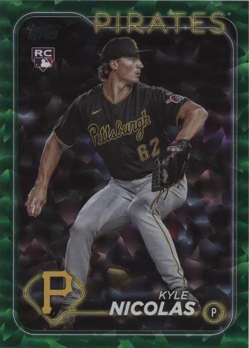 2024 Topps Series 2 - Kyle Nicolas #408 Green Foil /499 (RC) for sale ...