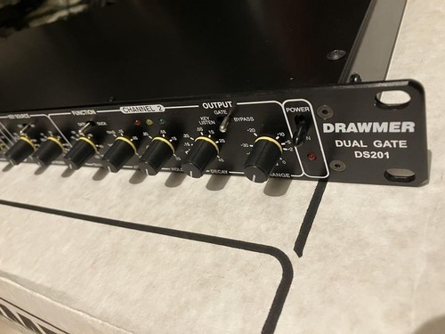 Drawmer DS201 Noise Gate Used with Box Power Cable and Manual | eBay