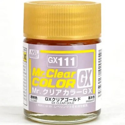 GNZ-GX111 Mr. Color GX Clear Gold 18ML | eBay