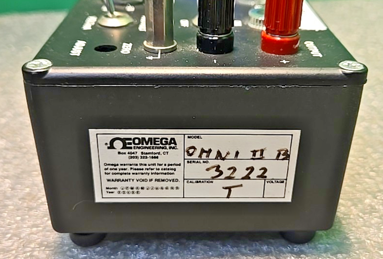 Omega OMNI-AMP II A DC Millivolt Amplifier | WARRANTY | OMNI Amp ii B ...
