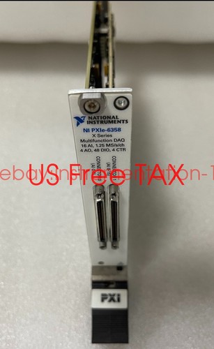 National Instruments NI PXIe-6358 Multifunction DAQ 16 AI 1.25MS 48 DIO ...