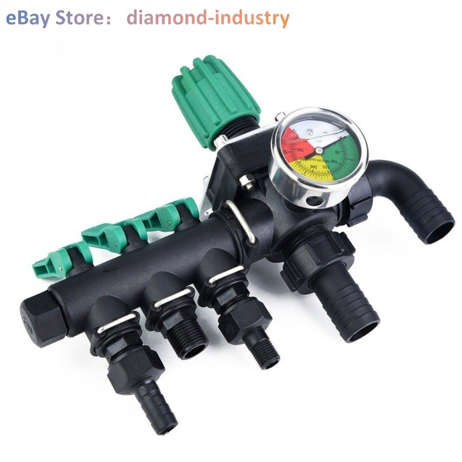 1PC Agricultural Sprayer Control Shut Off Valve 3 Way Water splitter | eBay
