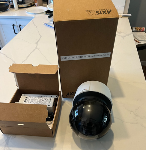 AXIS Q6155-E PTZ Dome Network Camera with Power Supply – Used, Tested ...