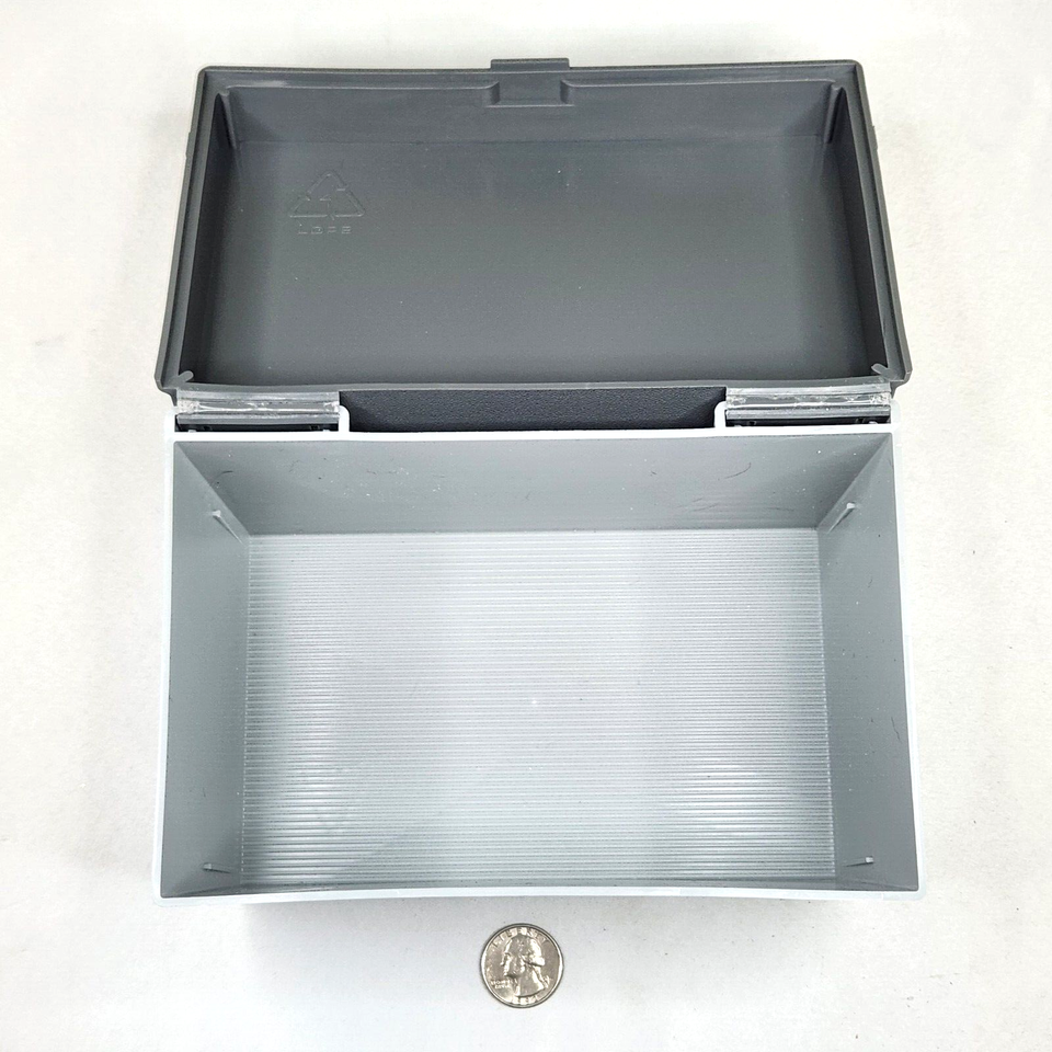 Day-Timer Plastic Archive Storage Box 7.5x4.75x4.75" for Portable Size ...