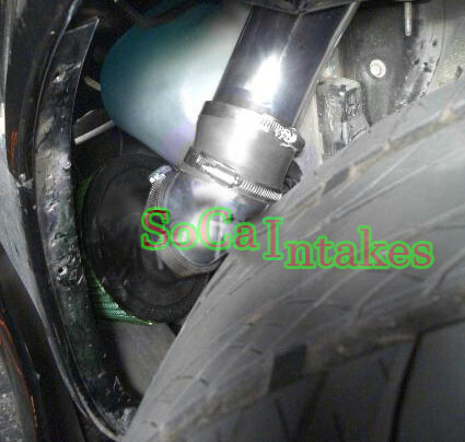 Black Green 2pc Cold Air Intake Kit For 99-05 Pontiac Grand AM 3.4L V6 ...