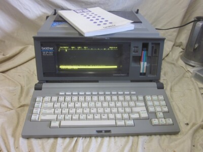 Vintage Brother Word Processor Model WP-90 with Manual & Software ...