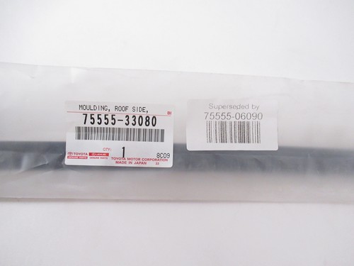 Genuine OEM Toyota 75555-06090 Passenger RH Roof Drip Molding 2018-2021 ...