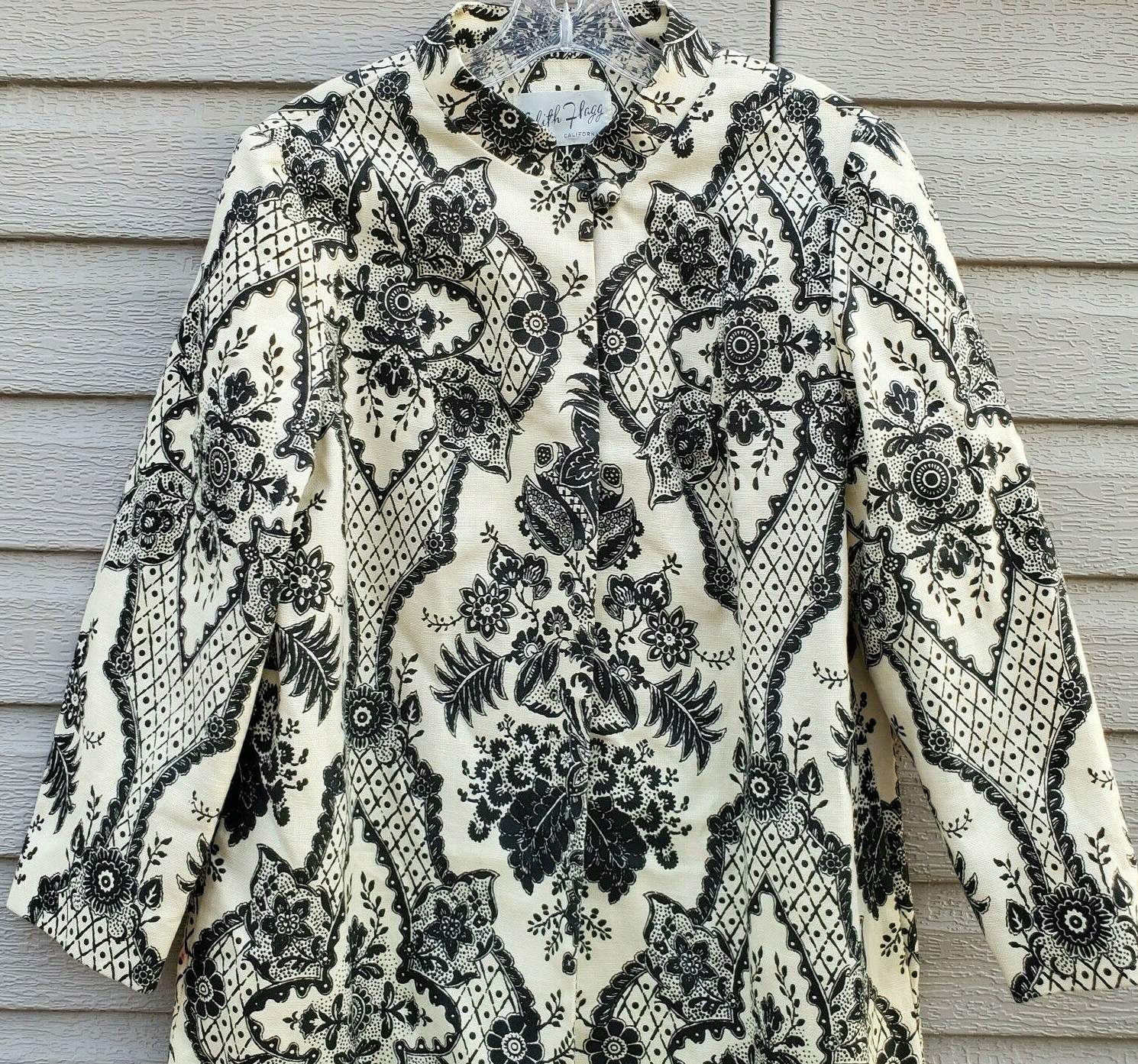 Vintage Edith Flagg by California Soft White and Bla… - Gem