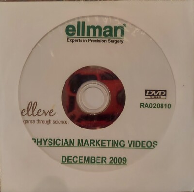 Ellman International Educational Series DVD - PELLEVE PHYSICIAN ...