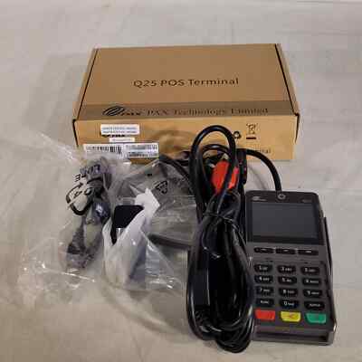 PAX Q25 WIRELESS PINPAD BRAND NEW/UNLOCKED | eBay