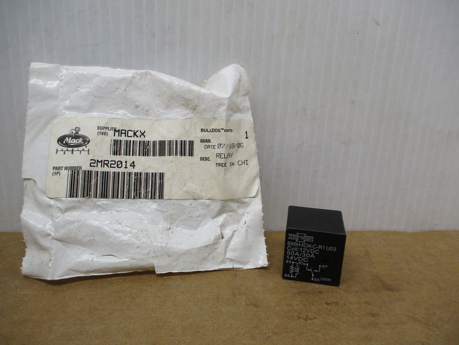GENUINE MACK HORN RELAY 25171097 2MR2014 / 0935O332204101 33092MR2014 ...