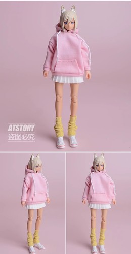 1/12 Scale Female Tube Socks Stacked Socks Model For 6" Action Figure ...