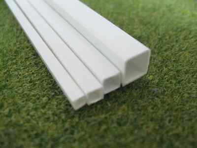 Square Tube Styrene ABS Strip Section Architecture Model Making 3mm ...