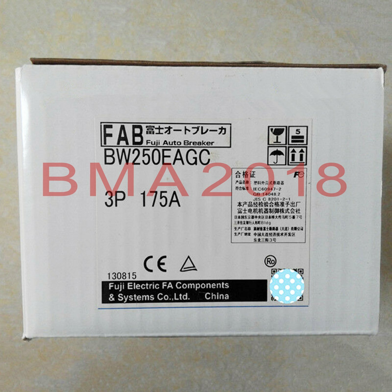 1PC New Circuit breaker 3P 175A BW250EAGC 1 year warrant Fast Delivery ...