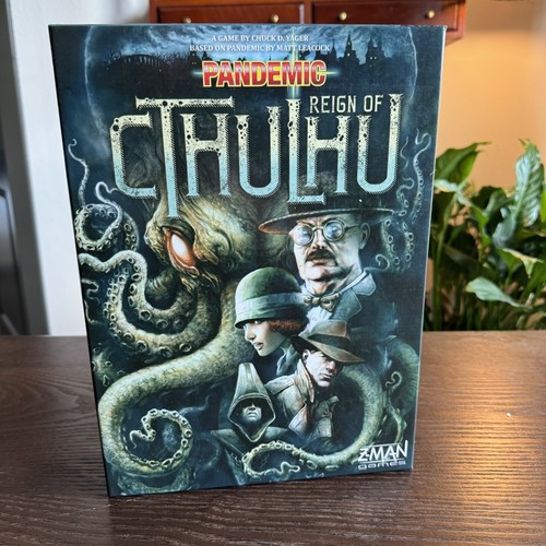 Z-Man Games Pandemic Reign Of Cthulhu Hand-Painted Figurines Sleeved ...