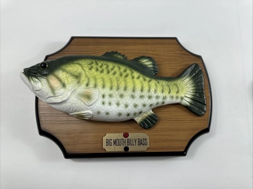 Big Mouth Billy Bass Animated Singing Fish 1999 Gemmy Tested Working | eBay