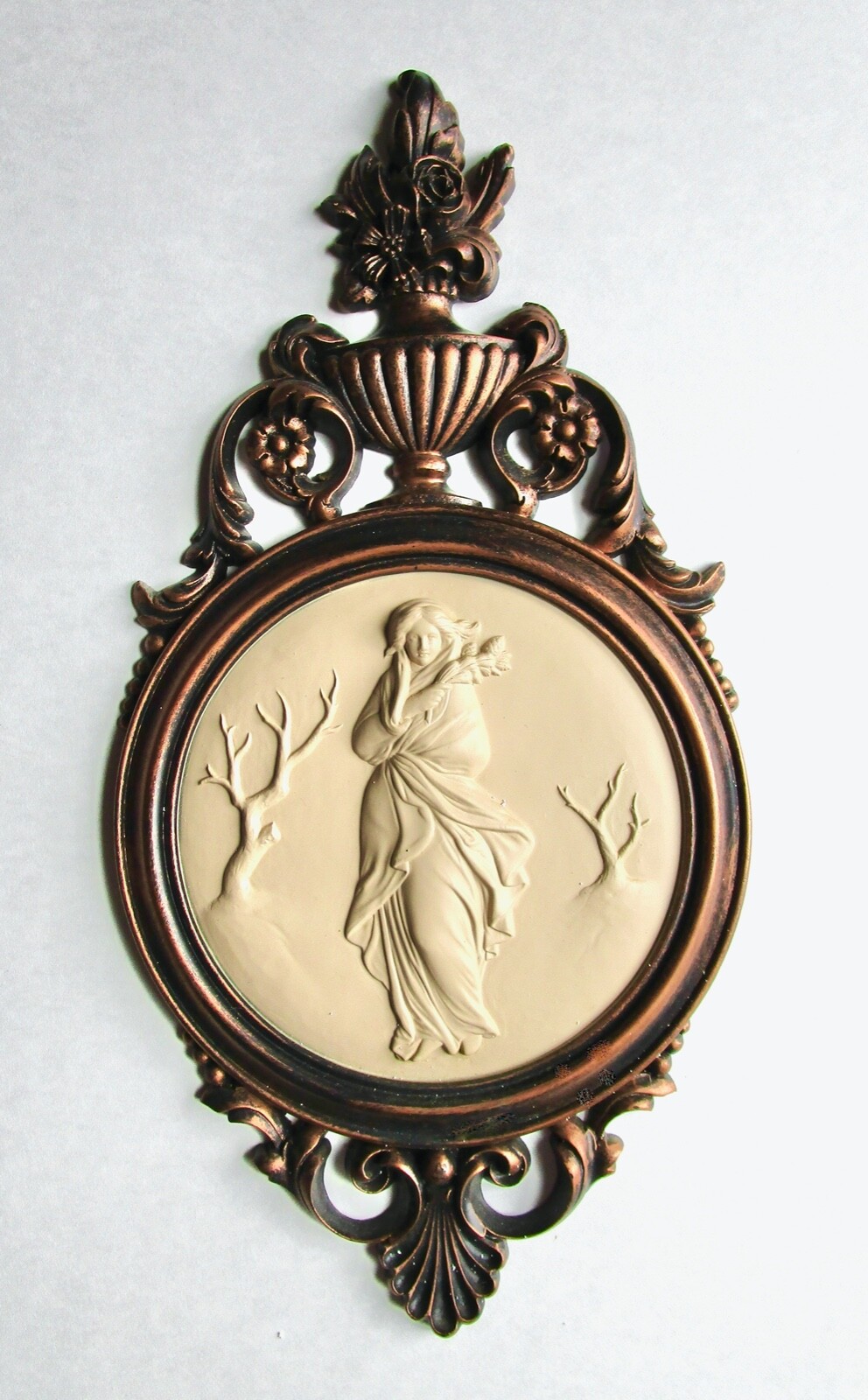 Vintage Victorian Nature Goddess Victorian Wall Art Pair Burwood ...