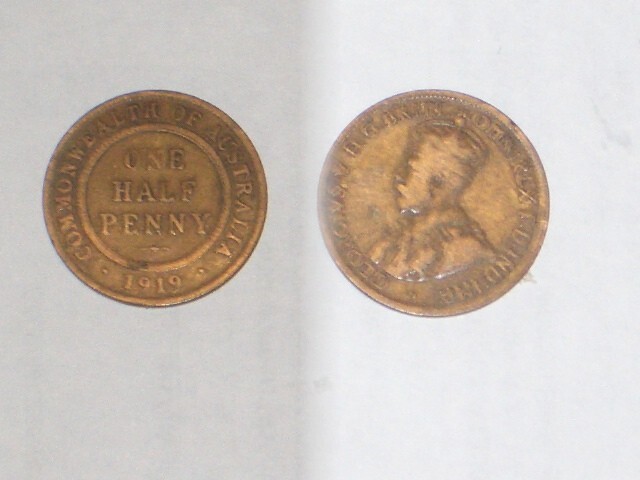 386D AUSTRALIEN - 1/2 Penny - 1919 | eBay.de