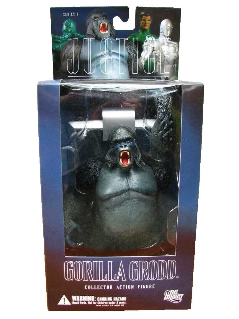 DC Direct Alex Ross Justice League 7: Gorilla Grodd Action Figure for ...