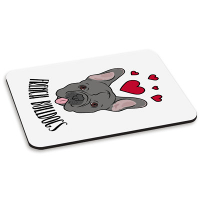 Love French Bulldogs PC Computer Mouse Mat Pad - Dog Puppy Funny | eBay ...